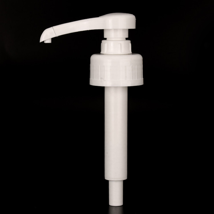 Food Grade 10cc Syrup Bottle Pump , Coffee Flavored Syrup Pumps 38/410 ...